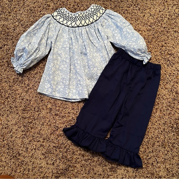 Sweet Peach Smocks | Matching Sets | Sweet Peach Smocks Light Blue ...